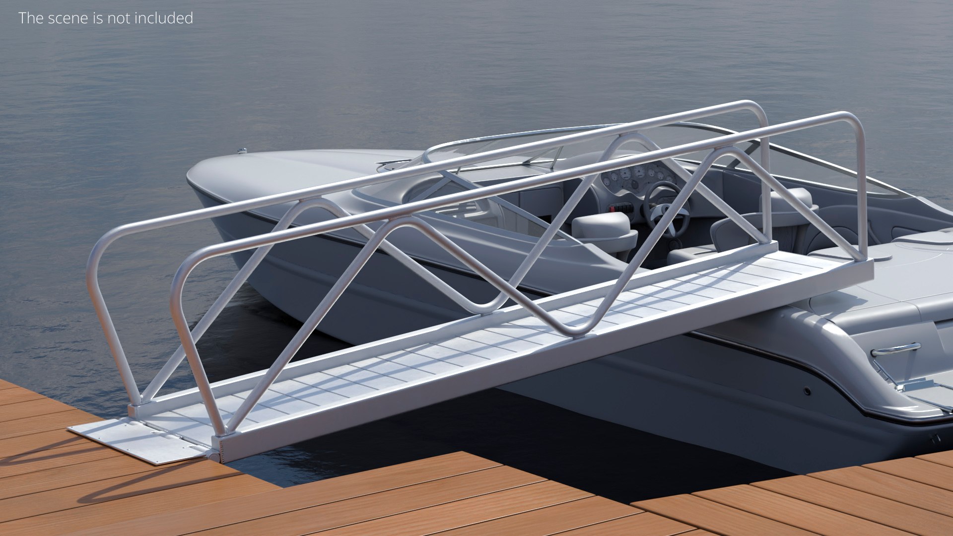 3D Model Yacht Boarding Ramp - TurboSquid 2447824