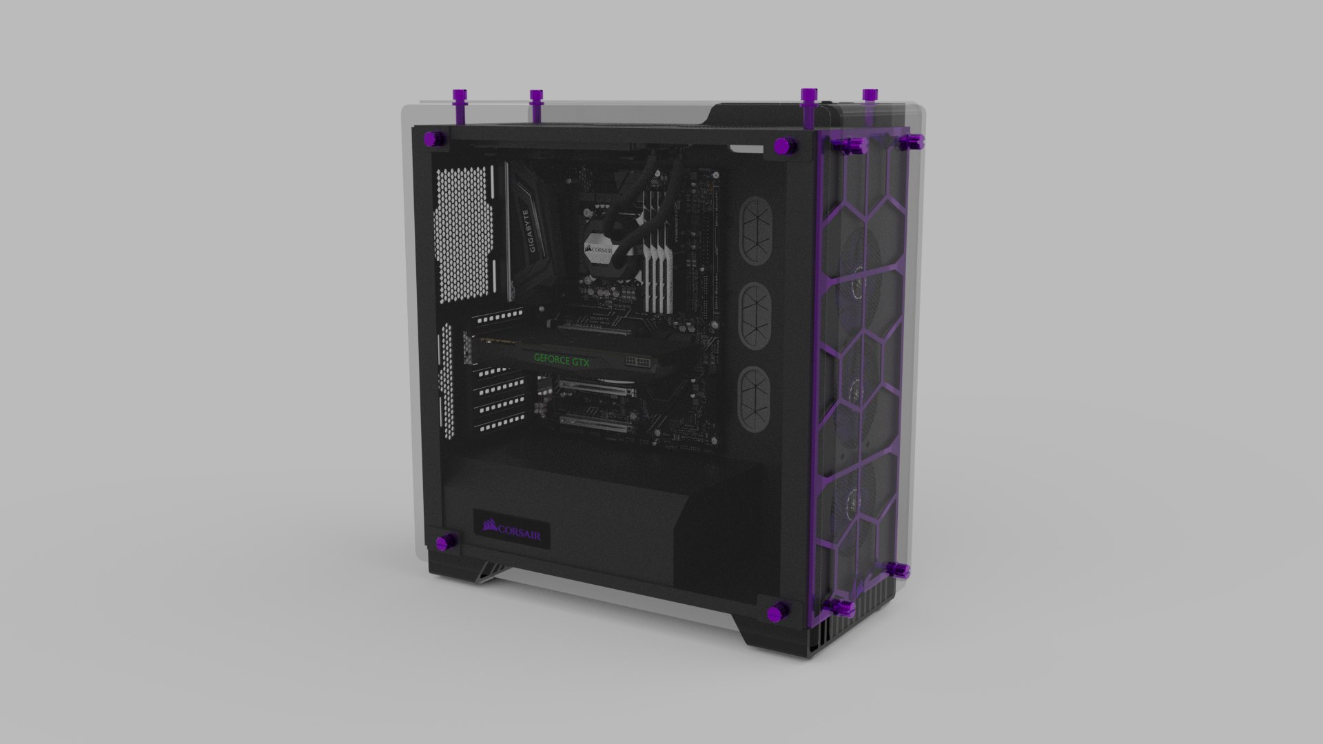 Gaming Computer 3D Model - TurboSquid 1253762