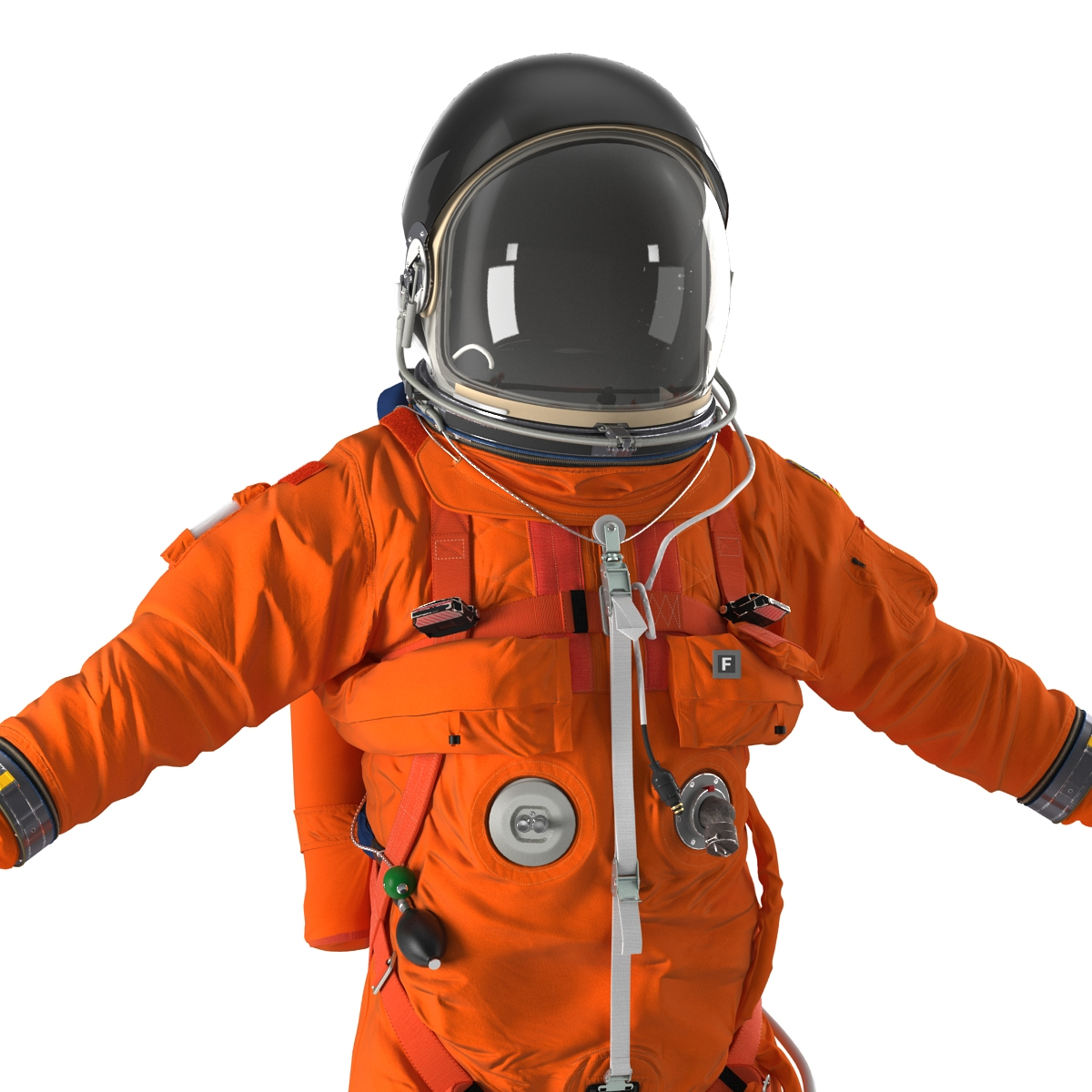 3d advanced crew escape suit model