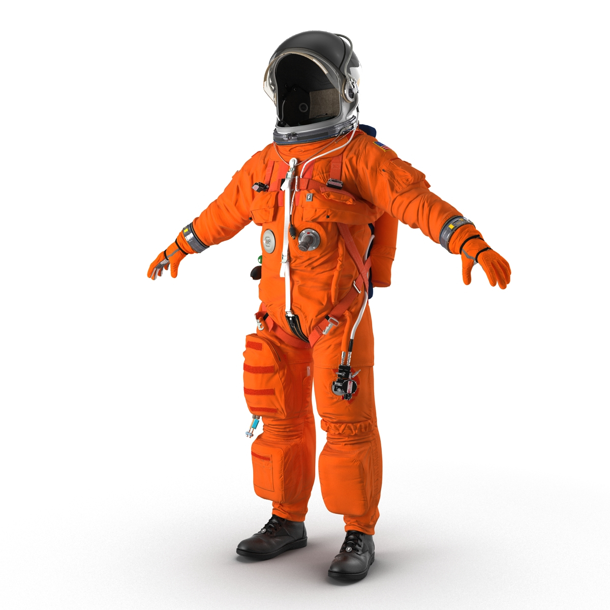 3d advanced crew escape suit model