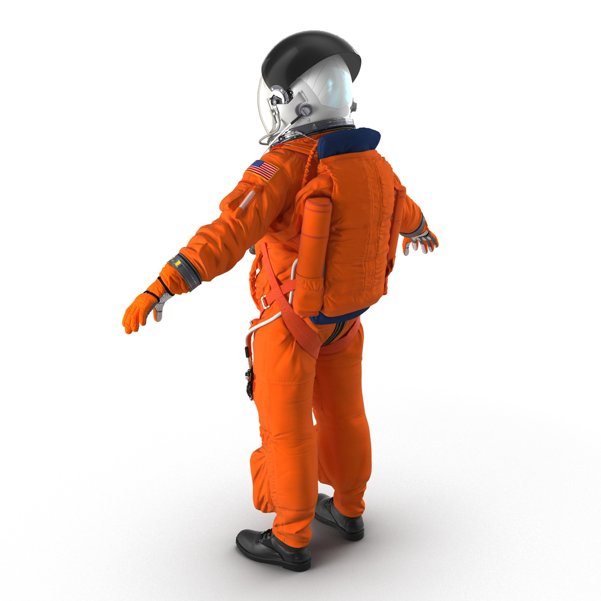 3d advanced crew escape suit model