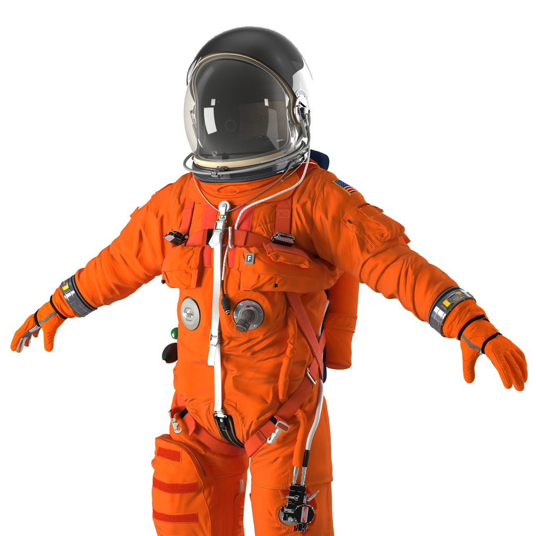 3d advanced crew escape suit model