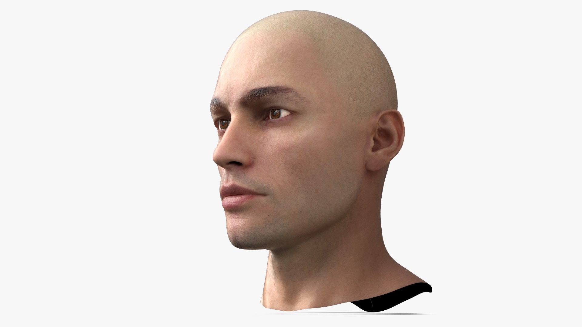 Man Character Head 3D Model - TurboSquid 2279808