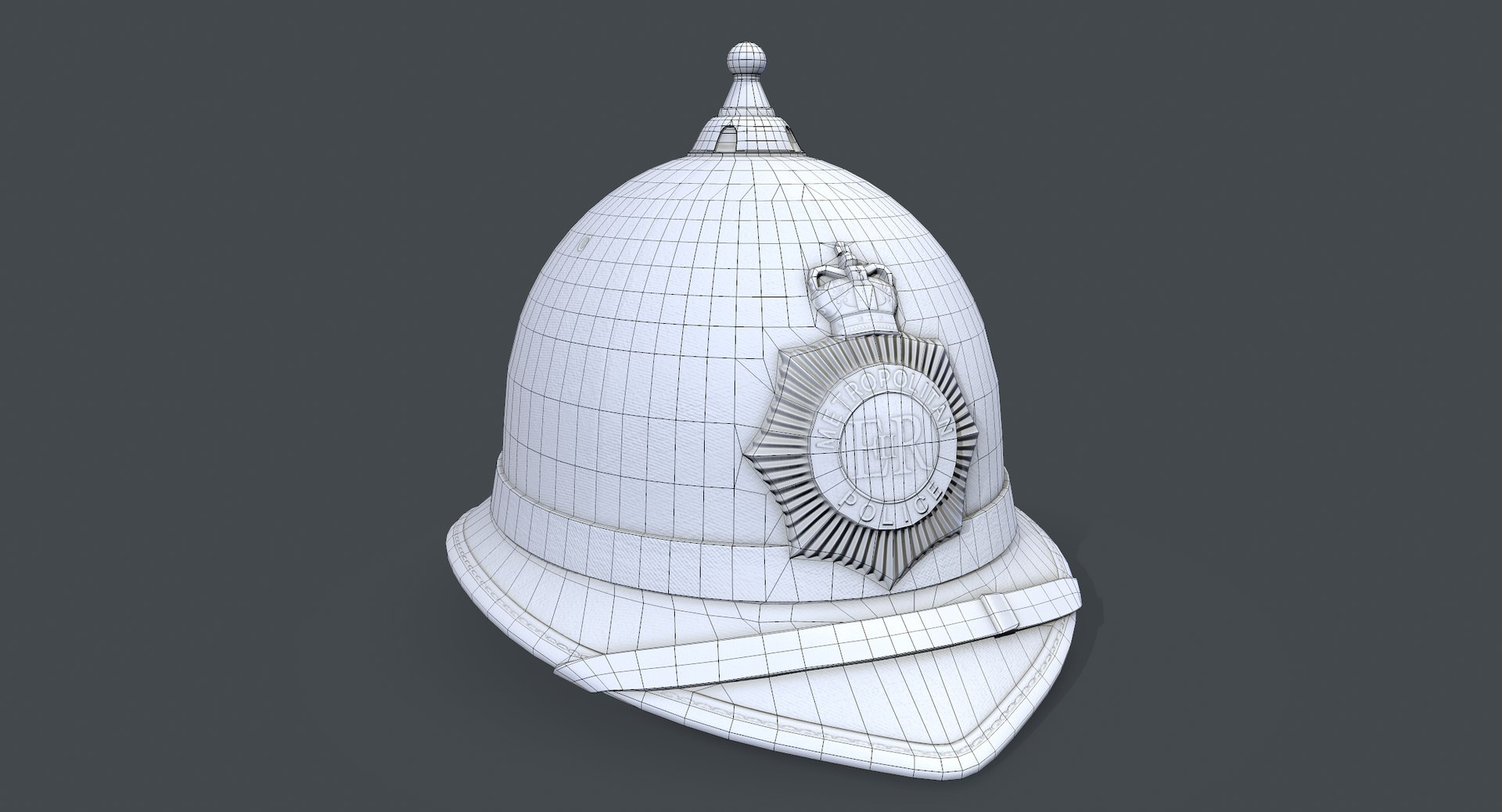 3D Ready Bobby Helmet Model - TurboSquid 1455507