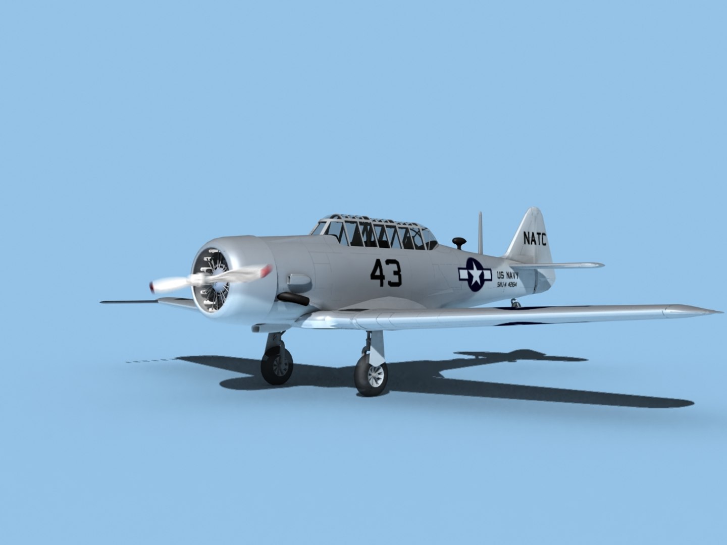 Free Snj Harvard North American 3D Model - TurboSquid 1489647