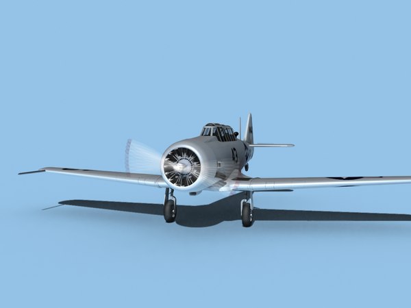 Free snj harvard north american 3D model - TurboSquid 1489647