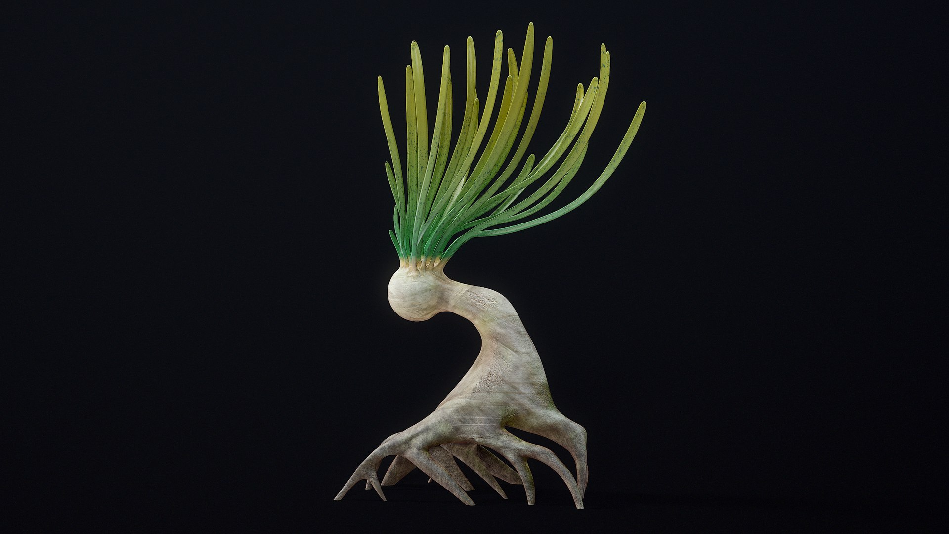 3D Alien Plant 03 PBR - TurboSquid 1957291