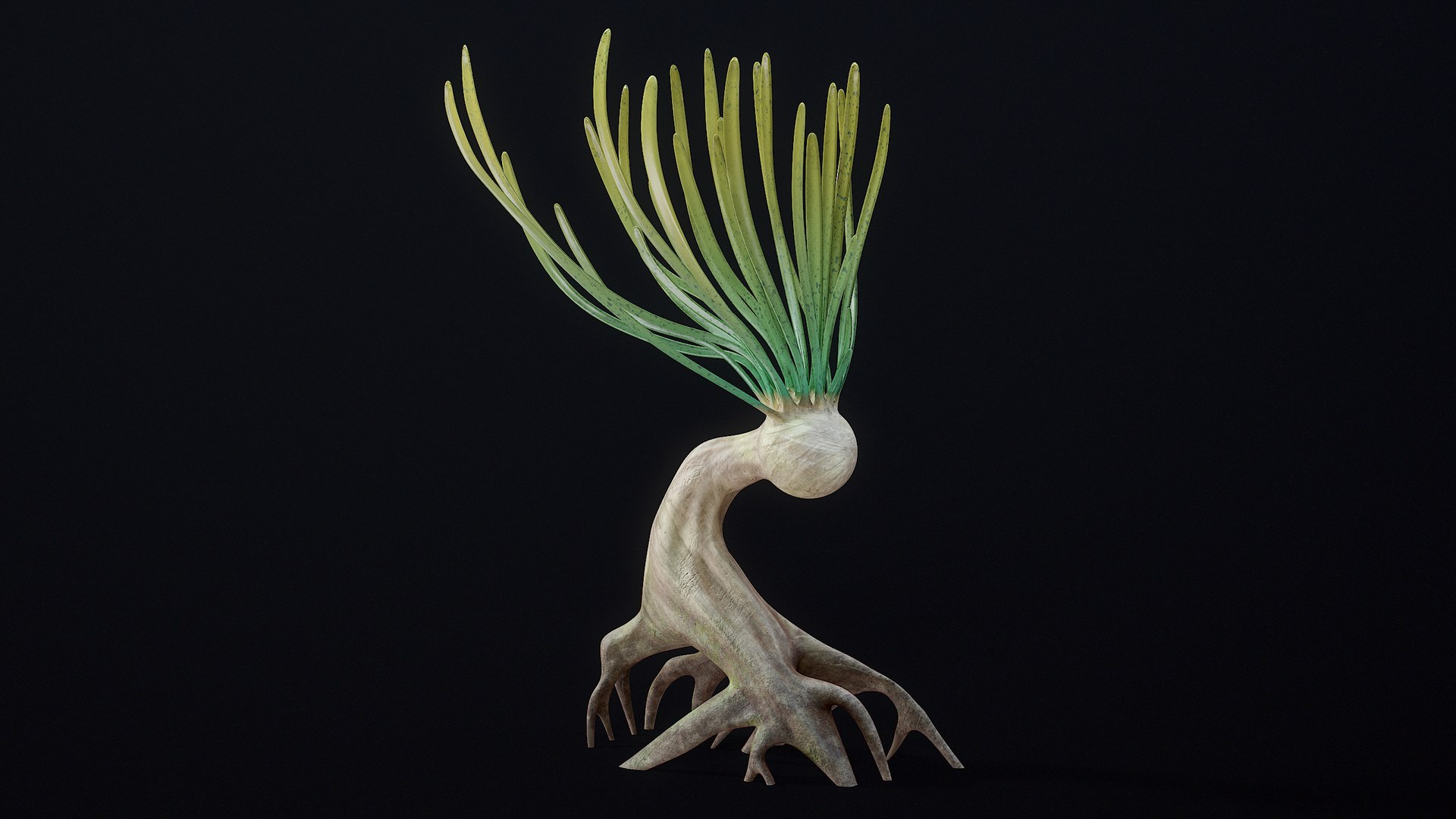 3D Alien Plant 03 PBR - TurboSquid 1957291
