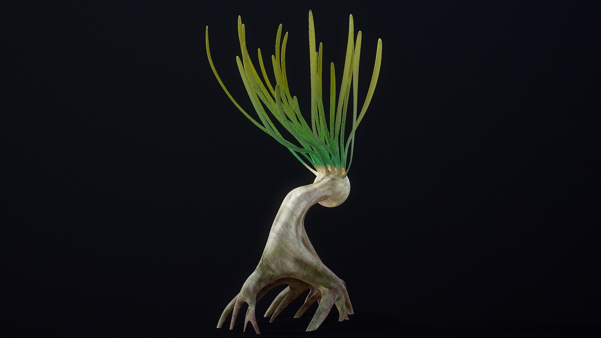 3D Alien Plant 03 PBR - TurboSquid 1957291