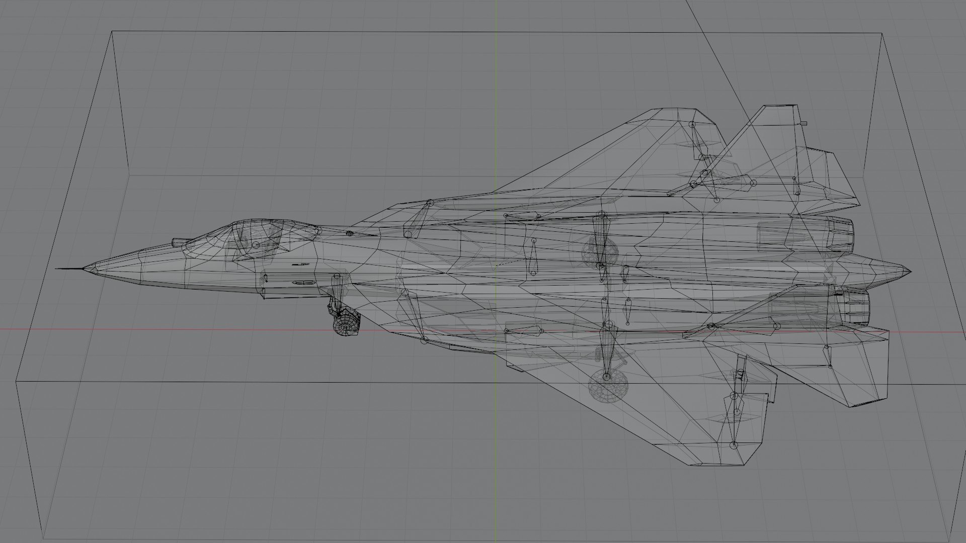 3D Sukhoi SU-57 Felon Lowpoly Jet Fighter - TurboSquid 1896163