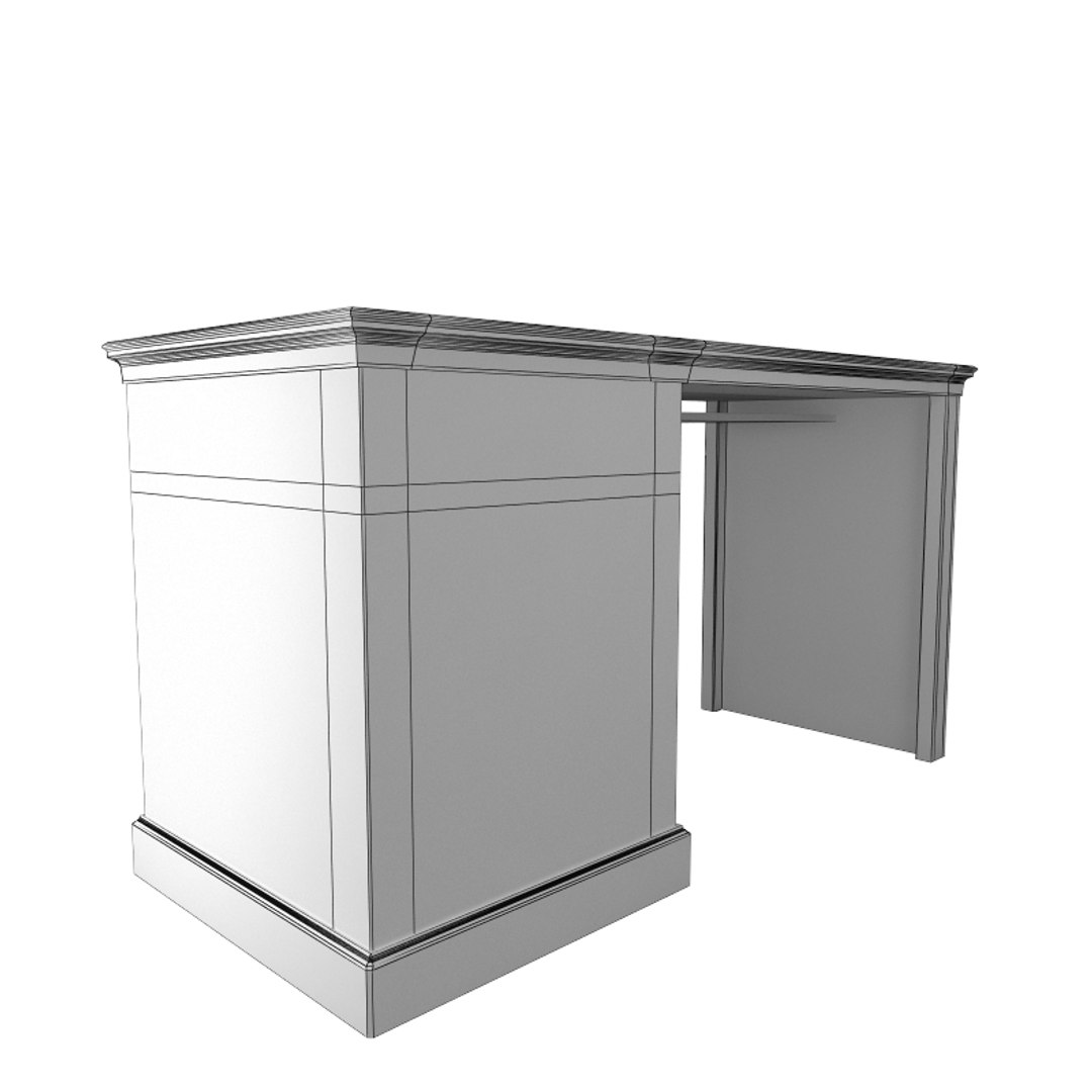 desk materials 3d model