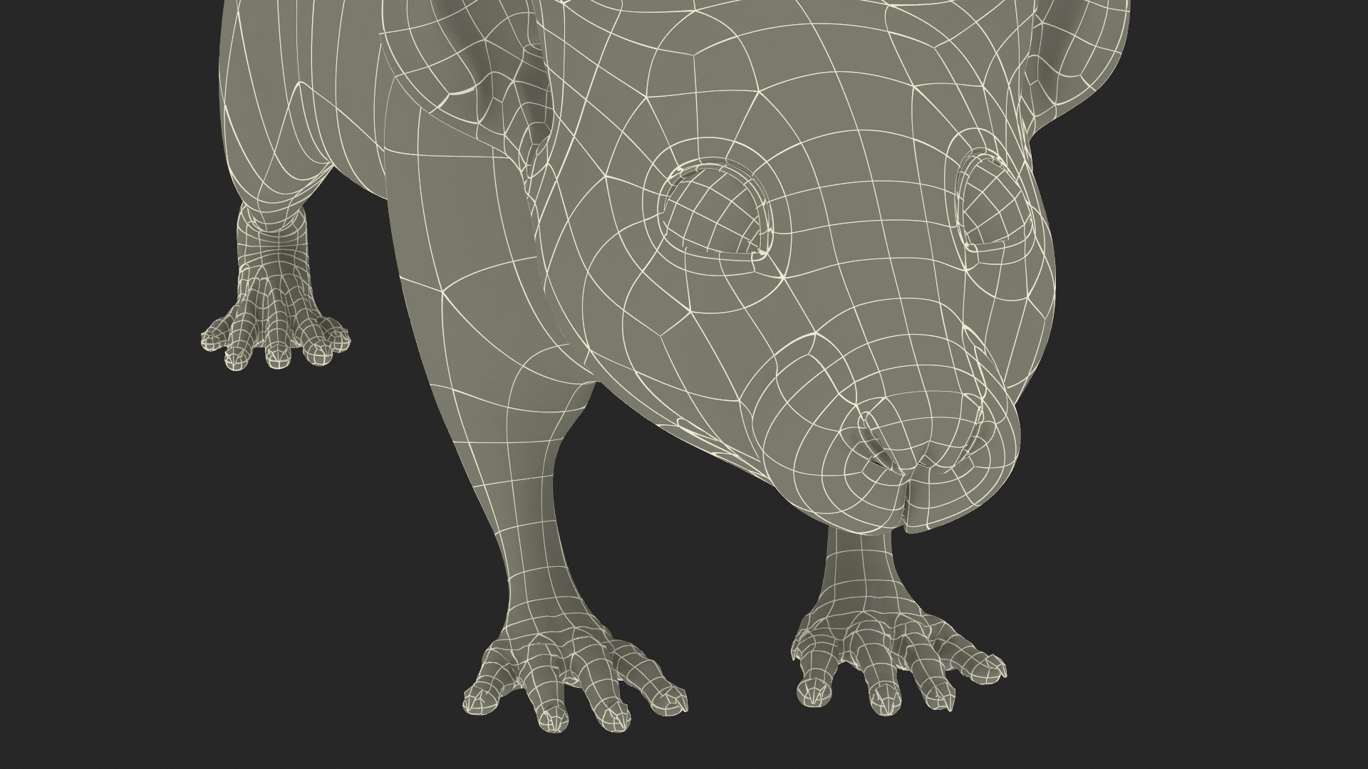 3D Realistic Rat With Fur For Maya - TurboSquid 2352559