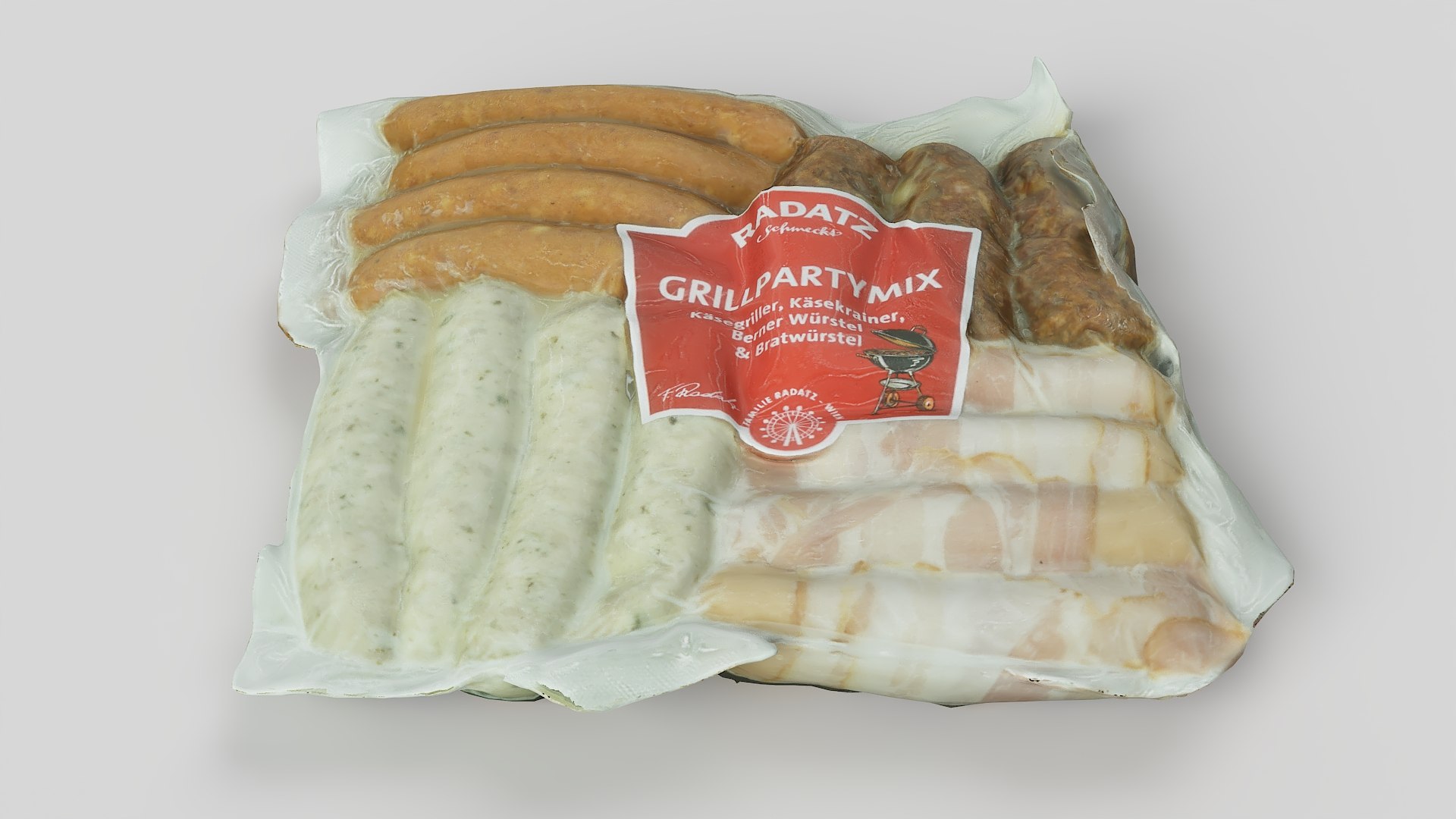Packaging Sausages Grill Mix 3D - TurboSquid 2119330