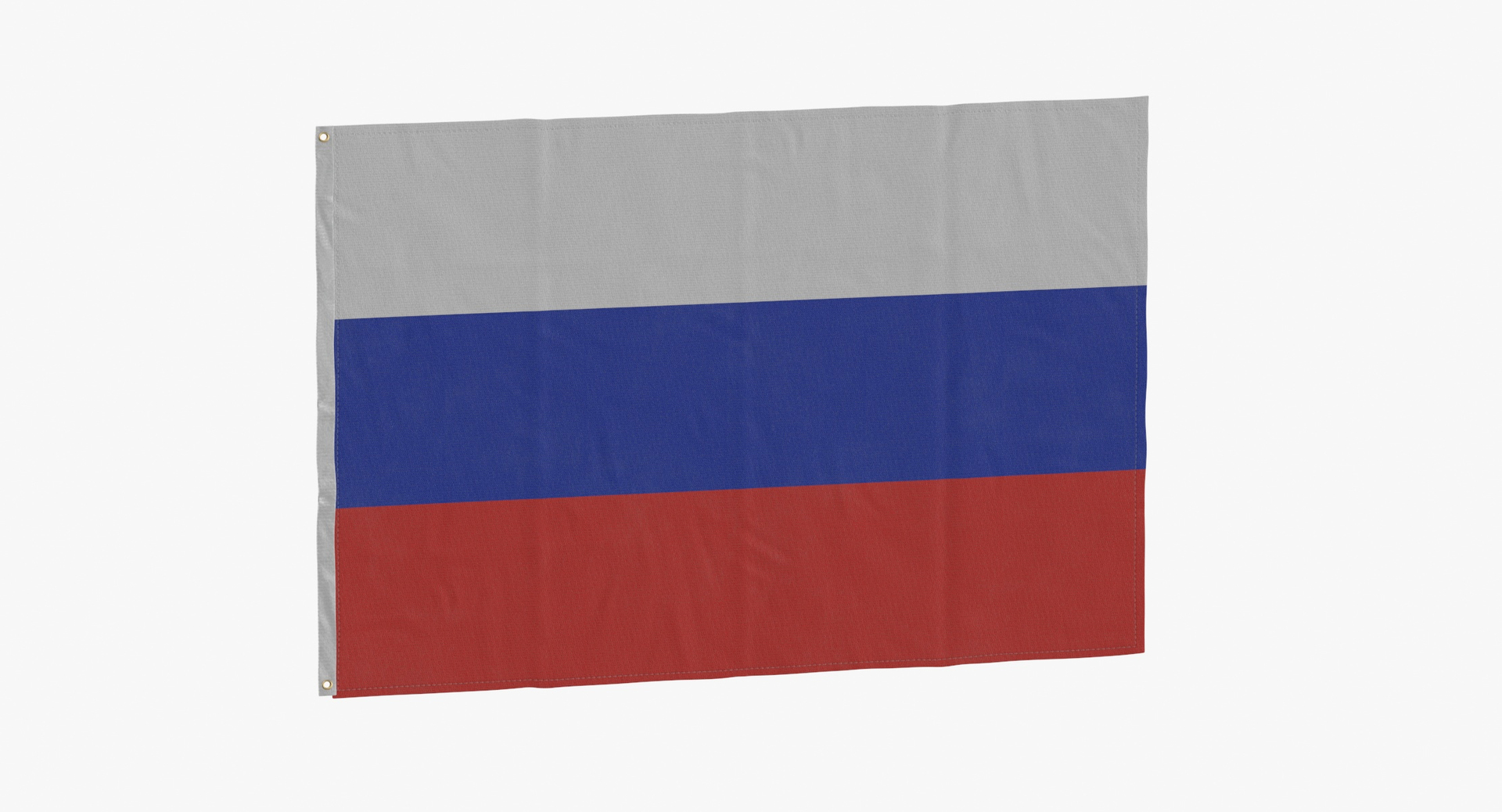 3D Model Flag Laying Pose Russia - TurboSquid 1571529