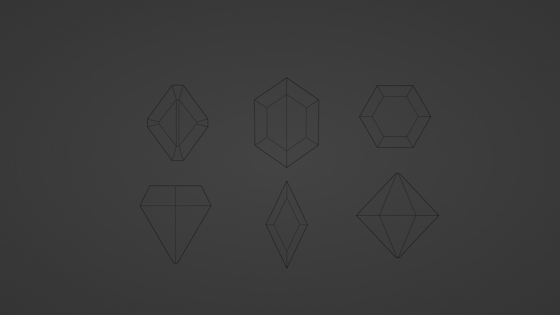 3D Stylized Gems Model - TurboSquid 1965078