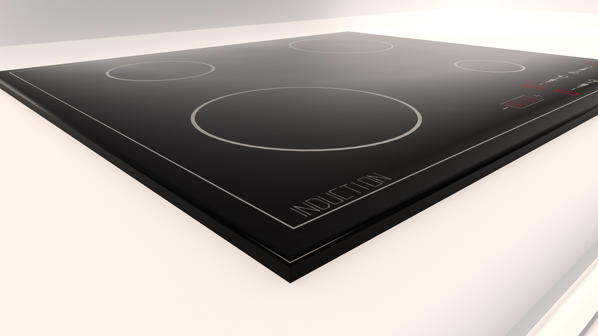 Induction Hob 3D Model - TurboSquid 1564919