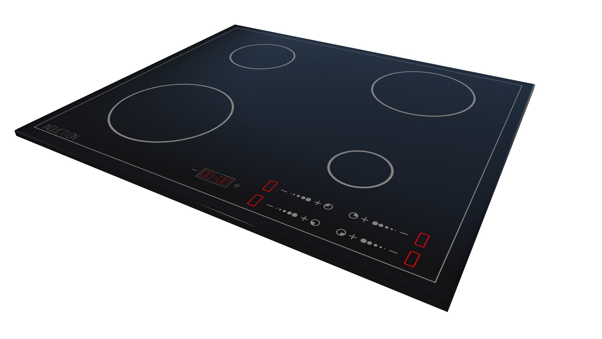 Induction Hob 3D Model - TurboSquid 1564919