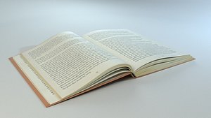3D book model - TurboSquid 1307489