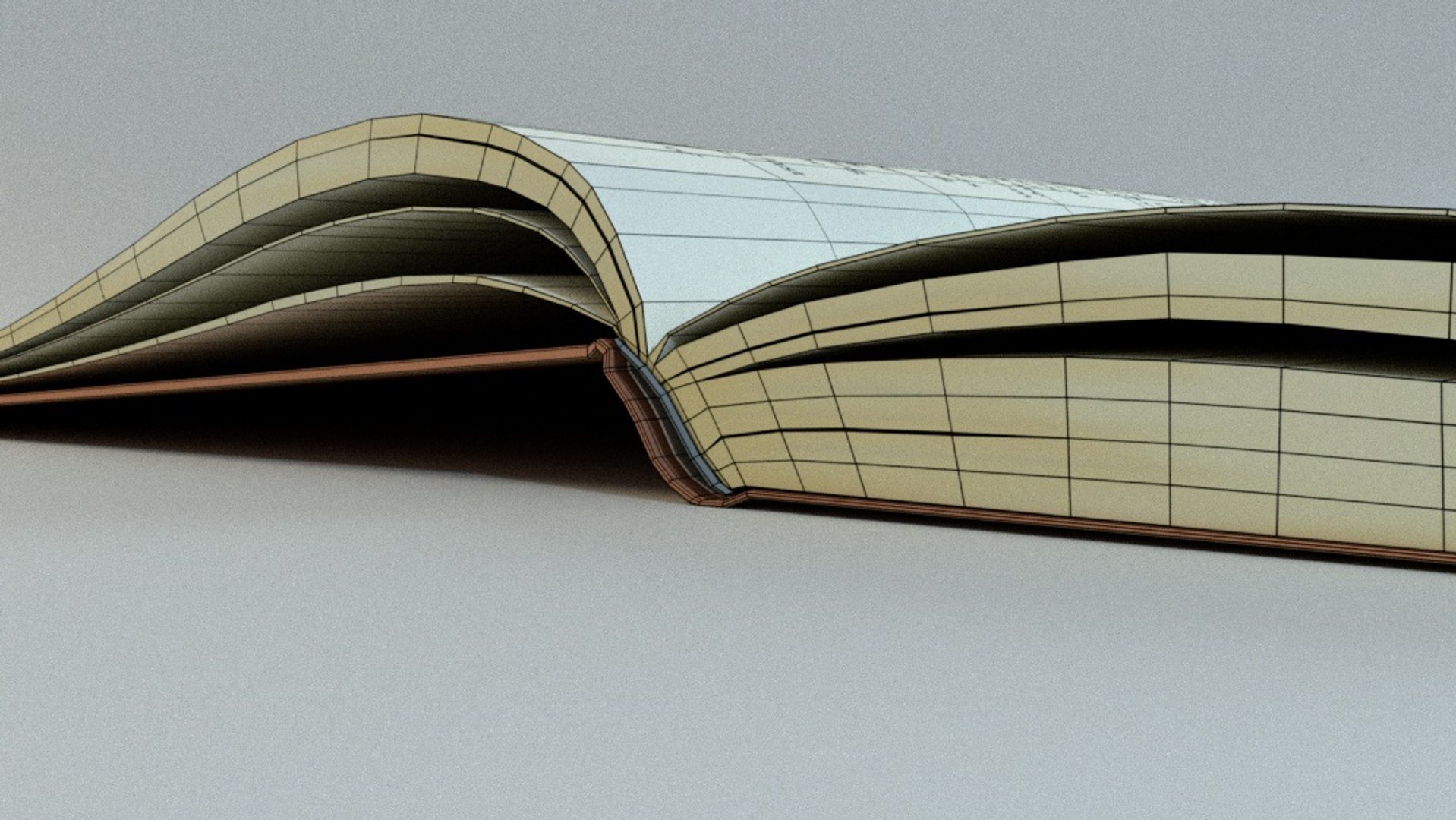 3D Book Hardcover Model - TurboSquid 1465013