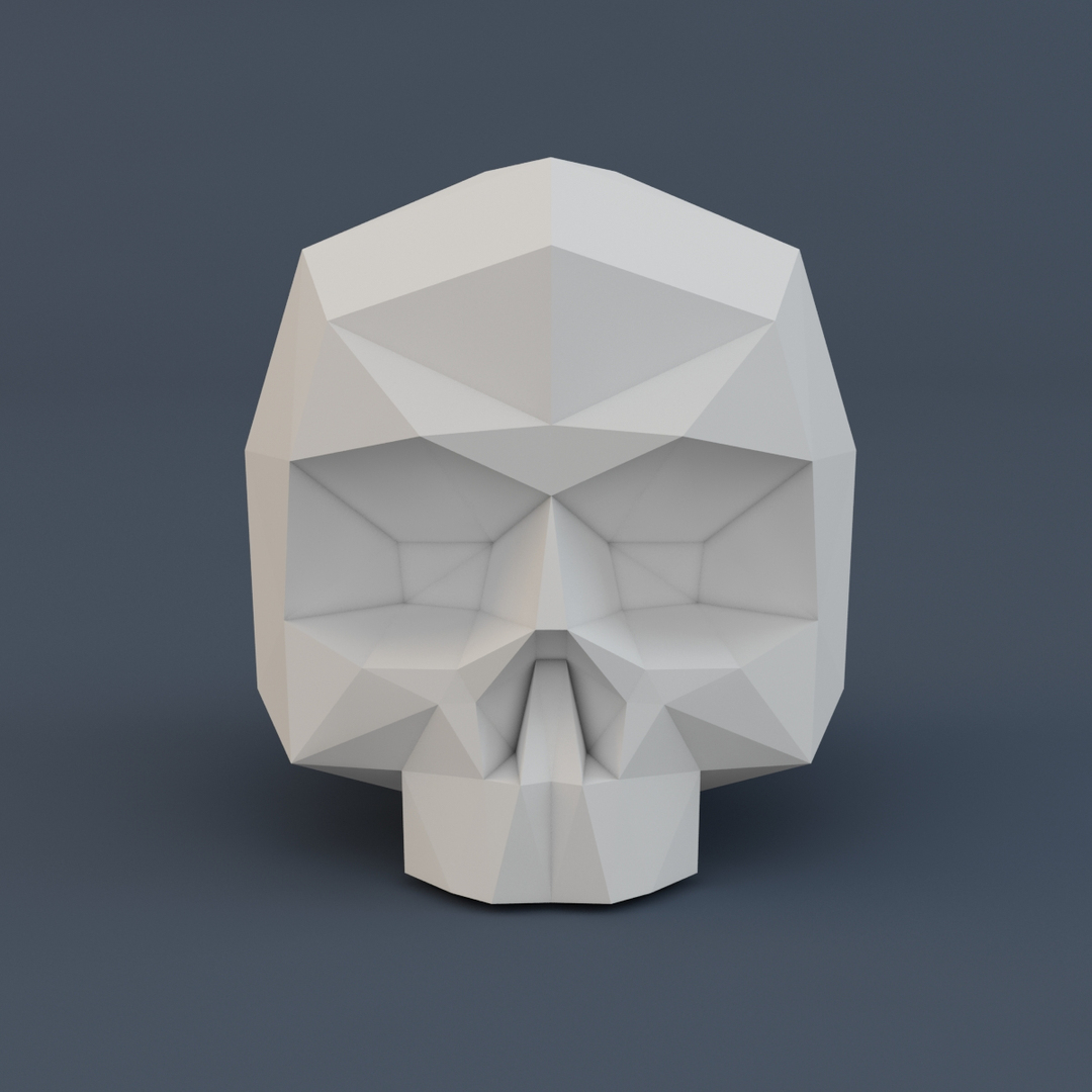 lo skull 3d model