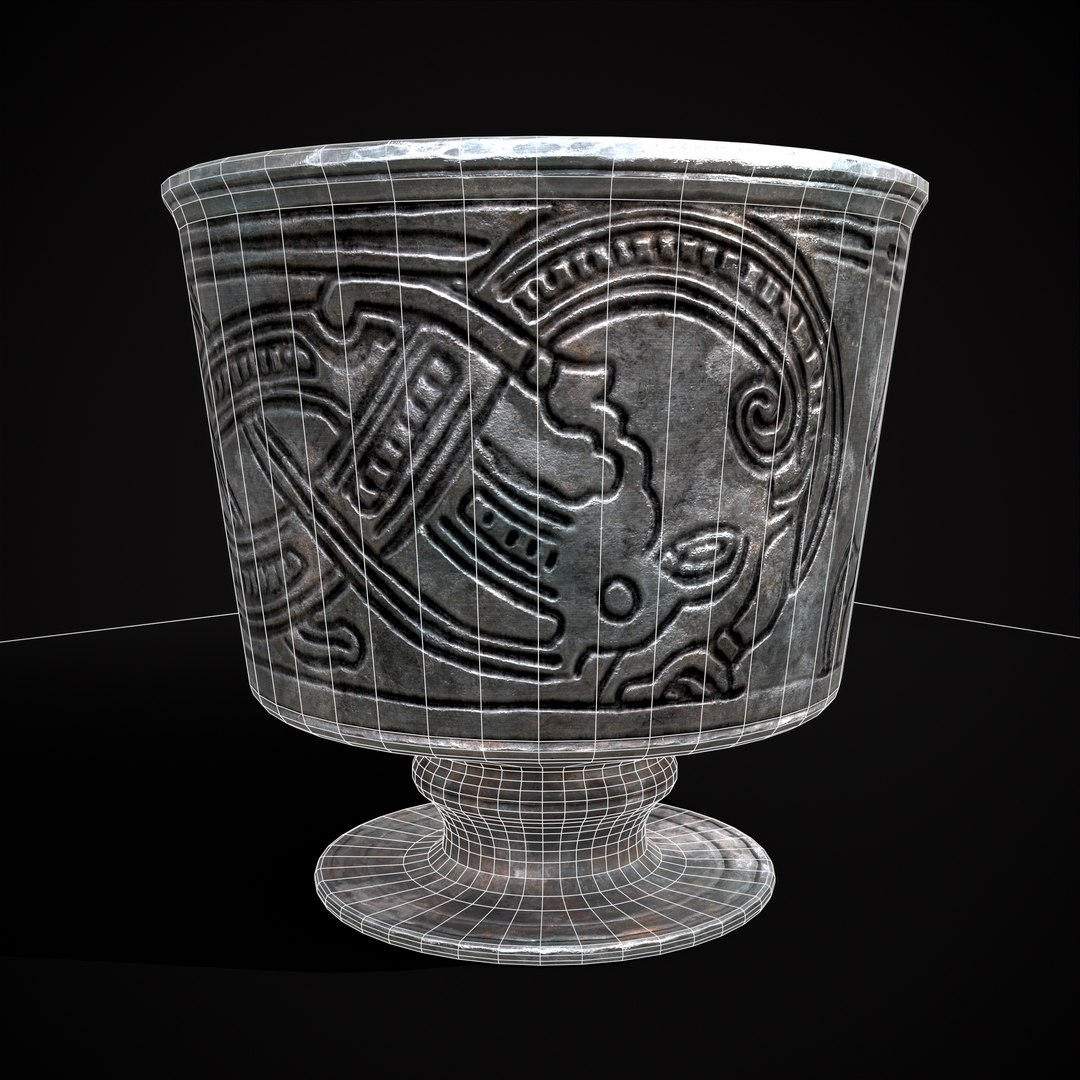 3D Jelling Beaker Chalice Of Thyra Model - TurboSquid 2085895