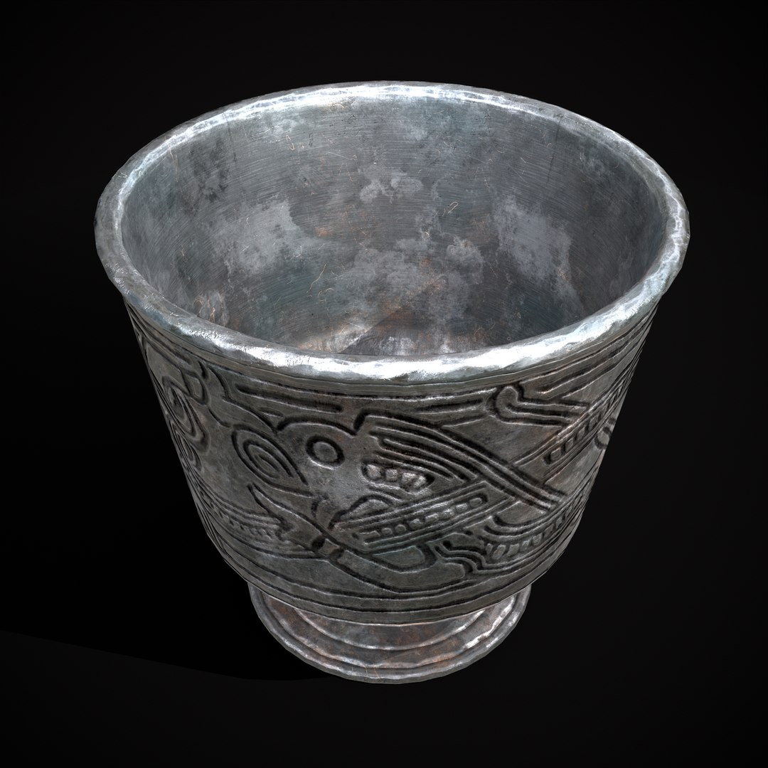 3D Jelling Beaker Chalice Of Thyra Model - TurboSquid 2085895