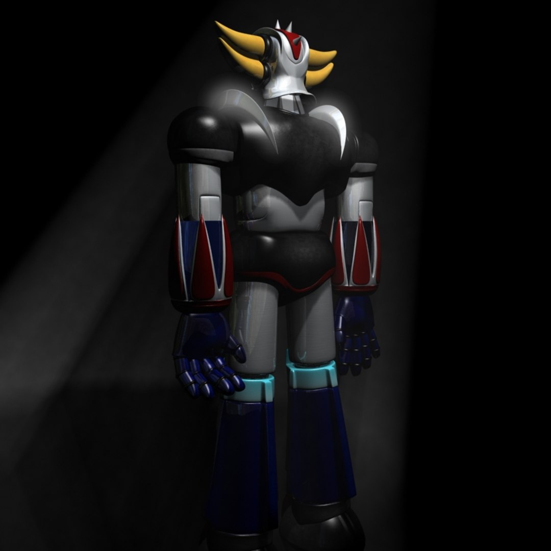 Goldorak Robot Rigged - 3d Max
