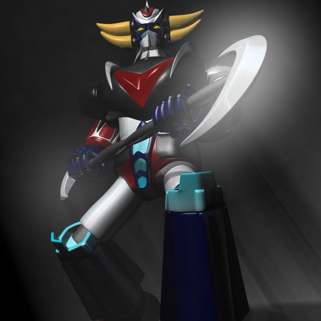 Goldorak Robot Rigged - 3d Max