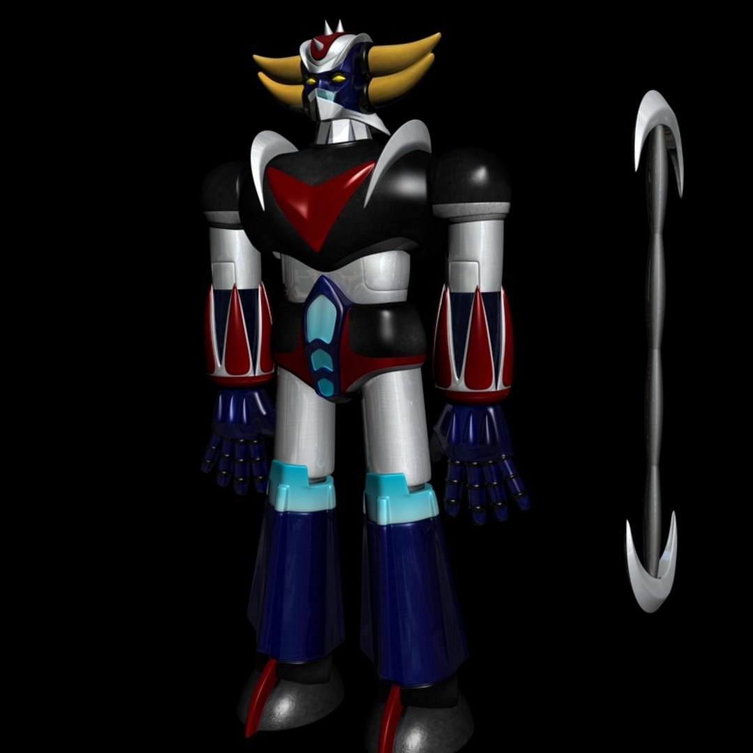 Goldorak Robot Rigged - 3d Max