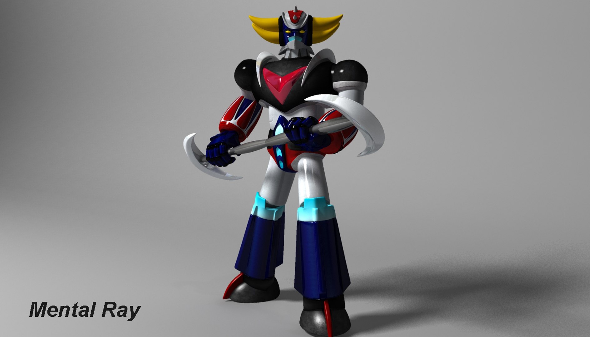 Goldorak Robot Rigged - 3d Max