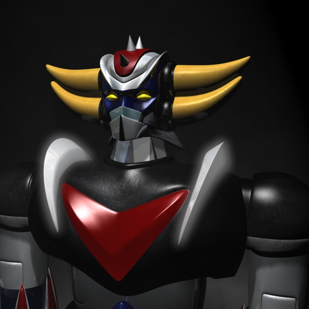 Goldorak Robot Rigged - 3d Max