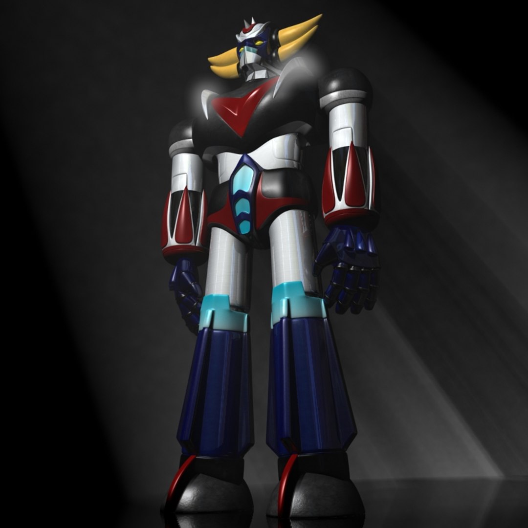 Goldorak Robot Rigged - 3d Max