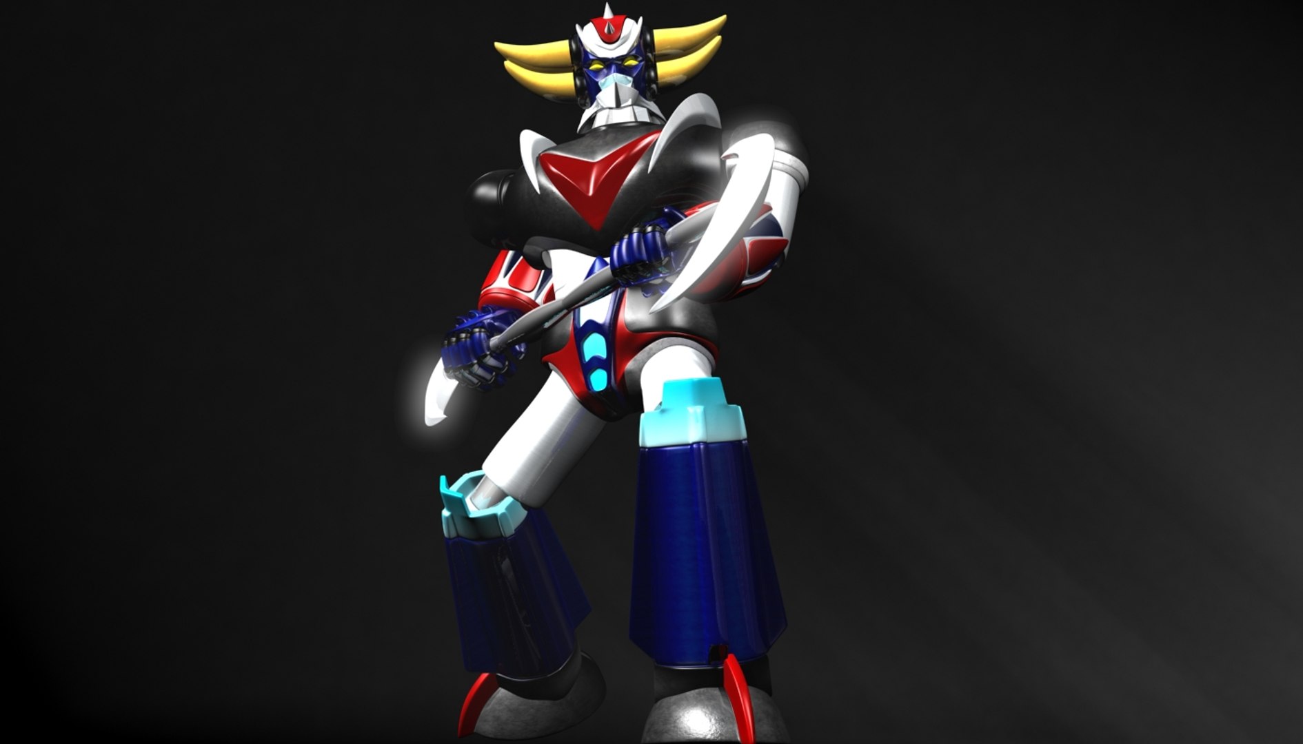 modèle 3D de Goldorak - Grendizer RIGGED - TurboSquid 694142