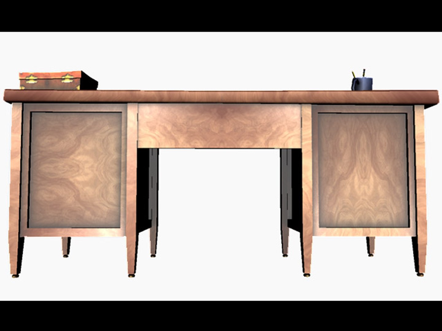 Office Desk 3d Model