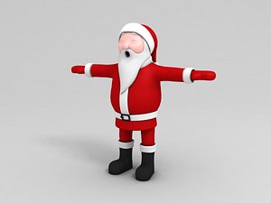 Free 3D Santa Models - Available For Download On TurboSquid