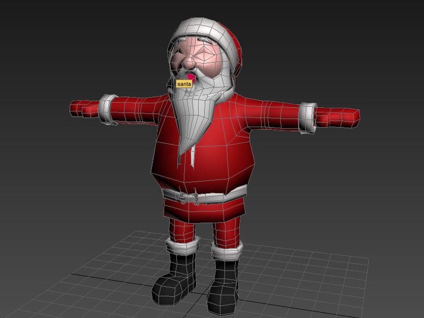 3D Model Santa Claus - TurboSquid 1213518