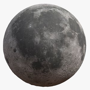 Free 3D Moon Models - Available For Download On TurboSquid