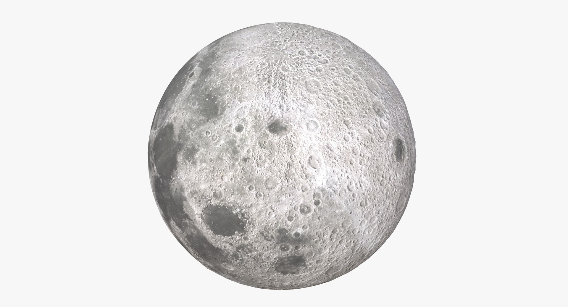 3D Earth Moon V2 Model - TurboSquid 2330447