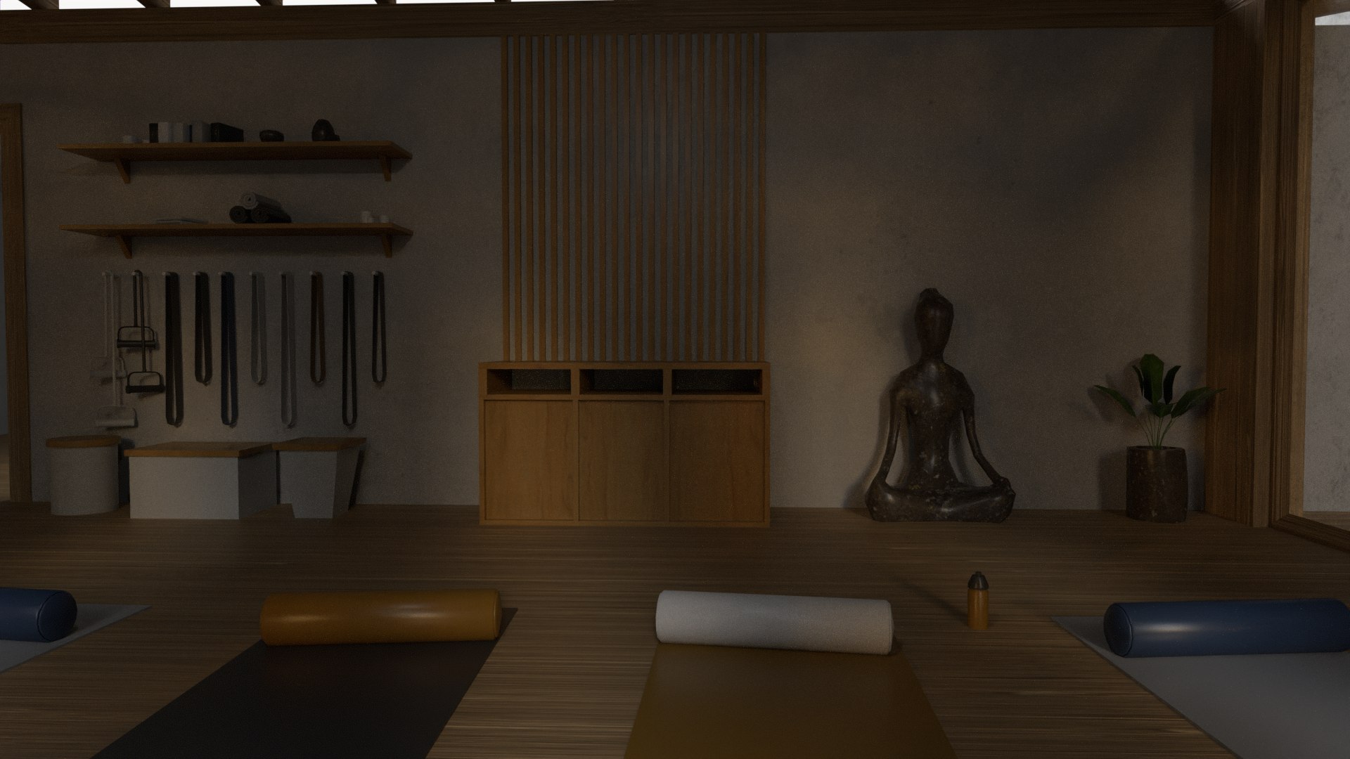 Yoga House Model - TurboSquid 2300666