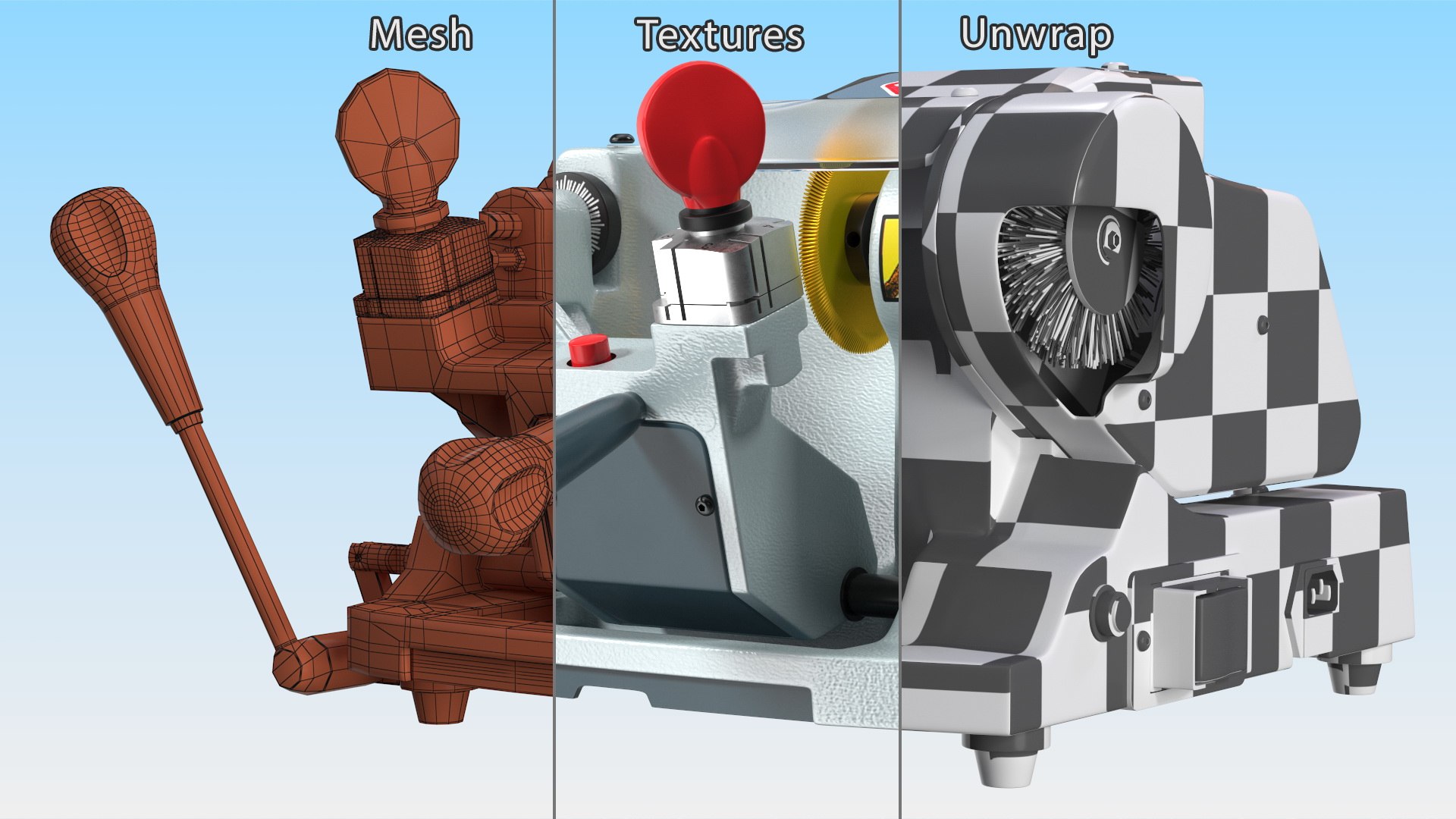 Kaba Ilco Key Cutting Machine 3D - TurboSquid 2071243