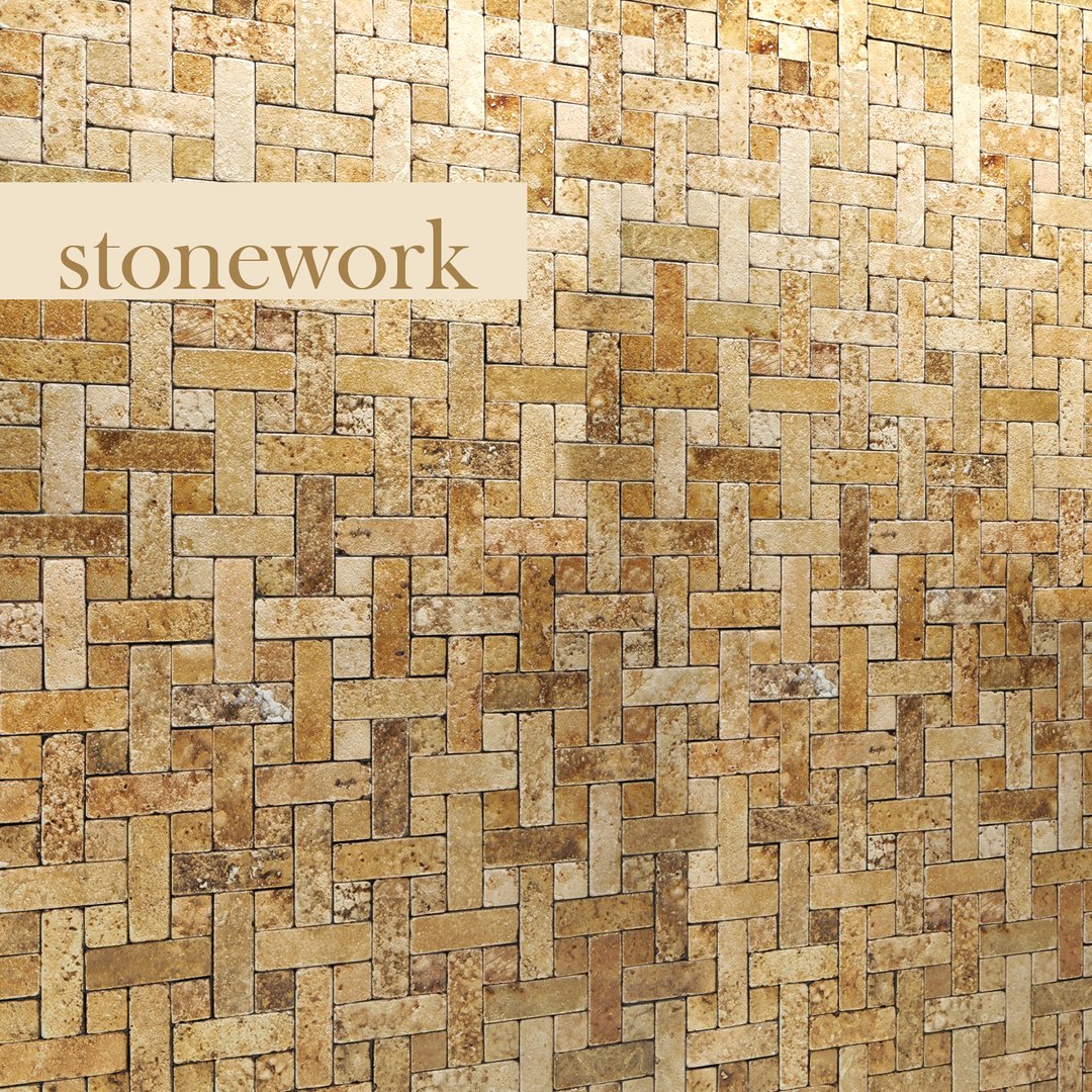 3d stone mosaic