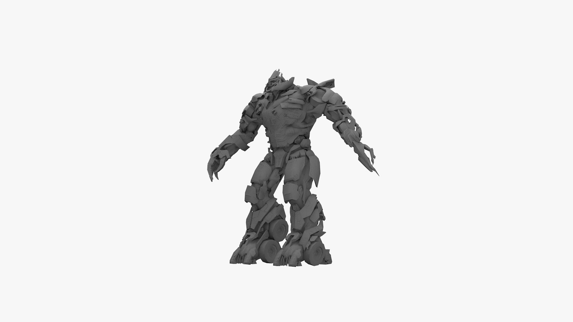 3D Megatron Transformer - TurboSquid 1837561