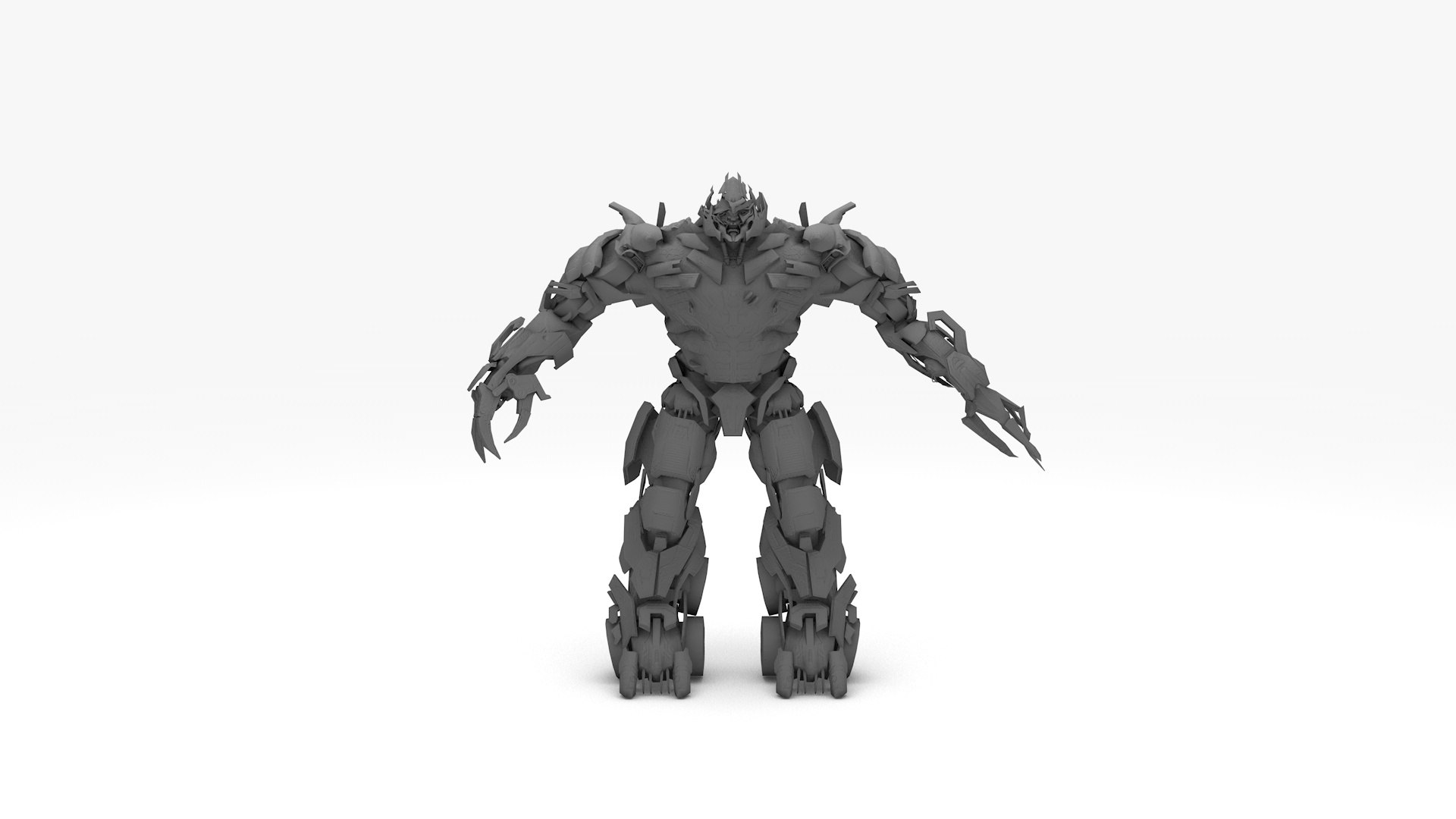 3D Megatron Transformer - TurboSquid 1837561