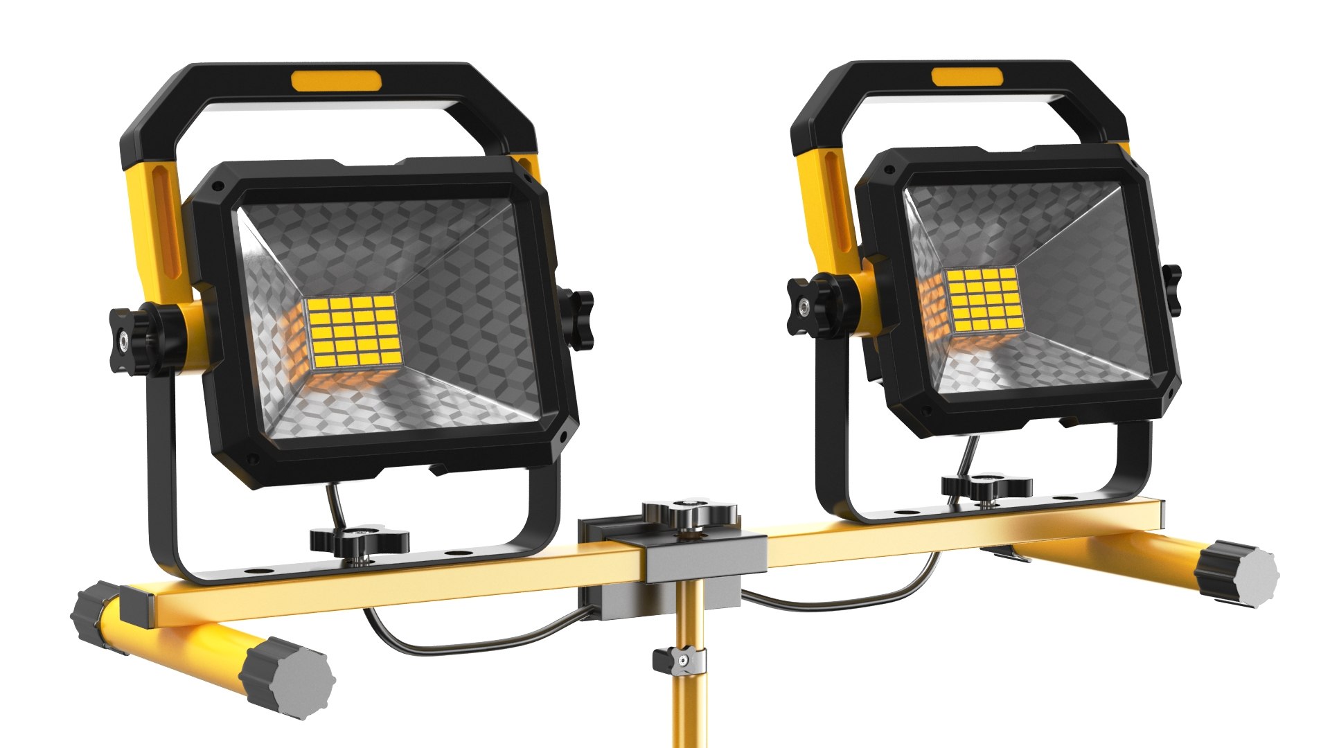 3D Model Detailed Mobile Work Light - TurboSquid 2110192