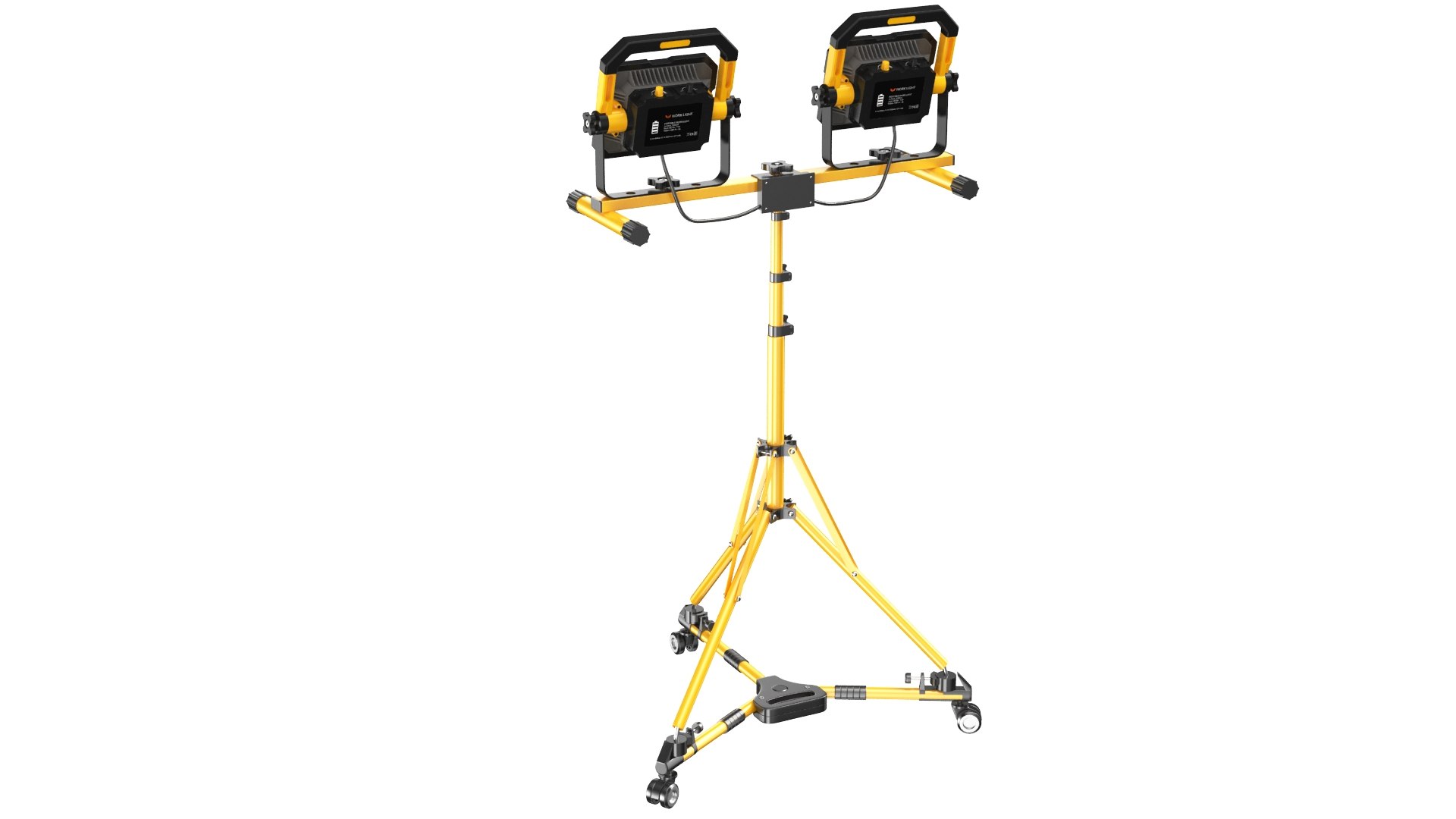 3D Model Detailed Mobile Work Light - TurboSquid 2110192