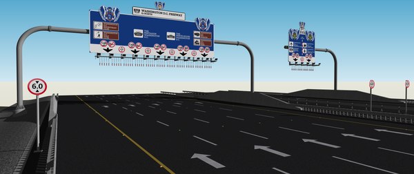 Highway Signage SketchUp Models for Download | TurboSquid