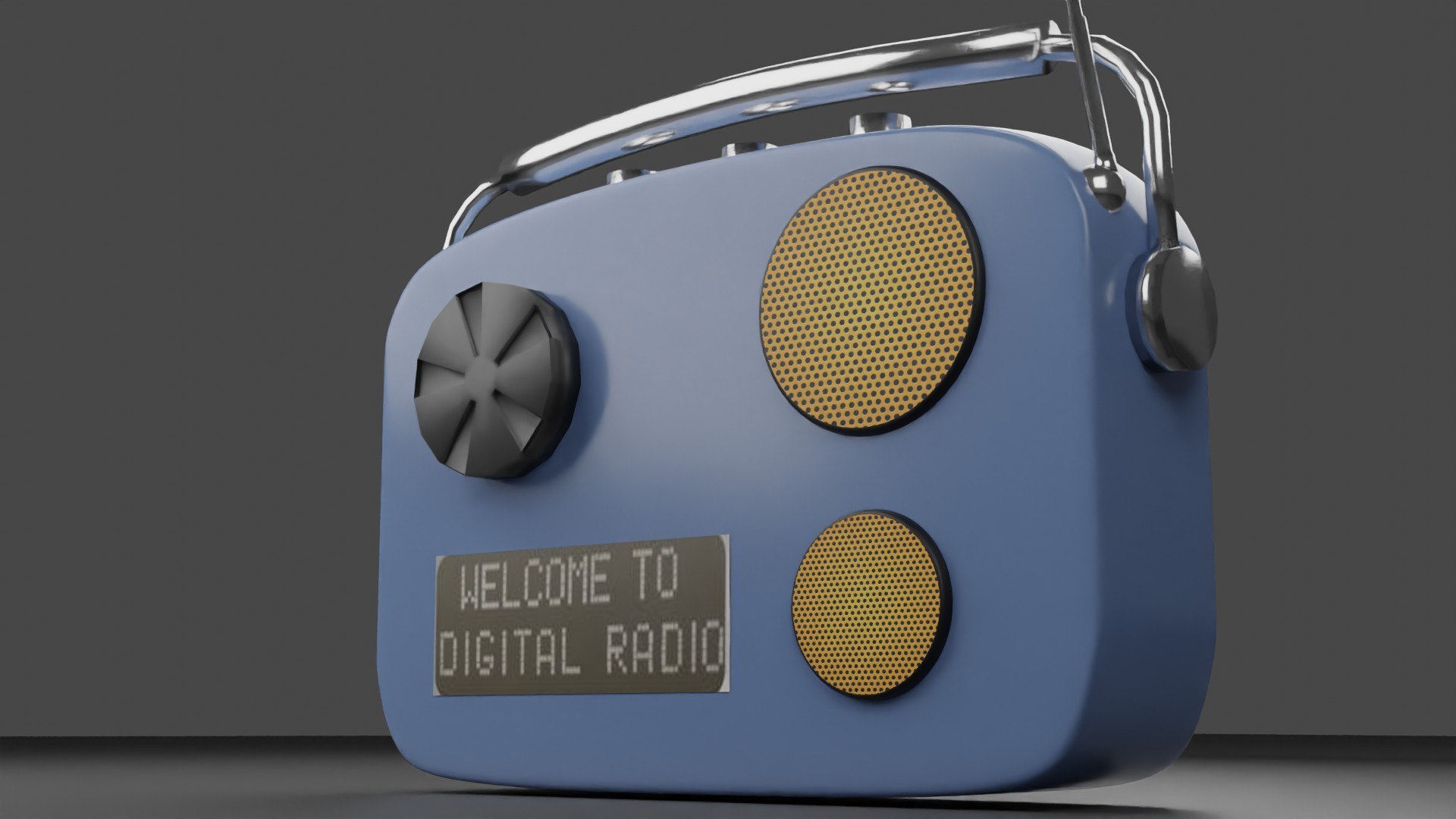 3D Radio model - TurboSquid 1949111