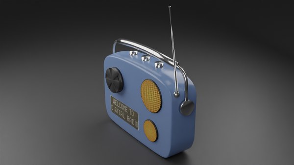 3D Radio model - TurboSquid 1949111