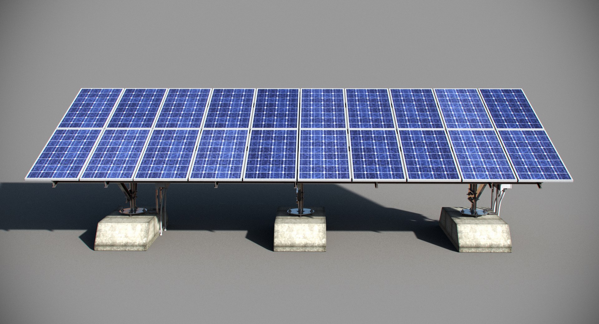 Solar panel 3D model - TurboSquid 1247982