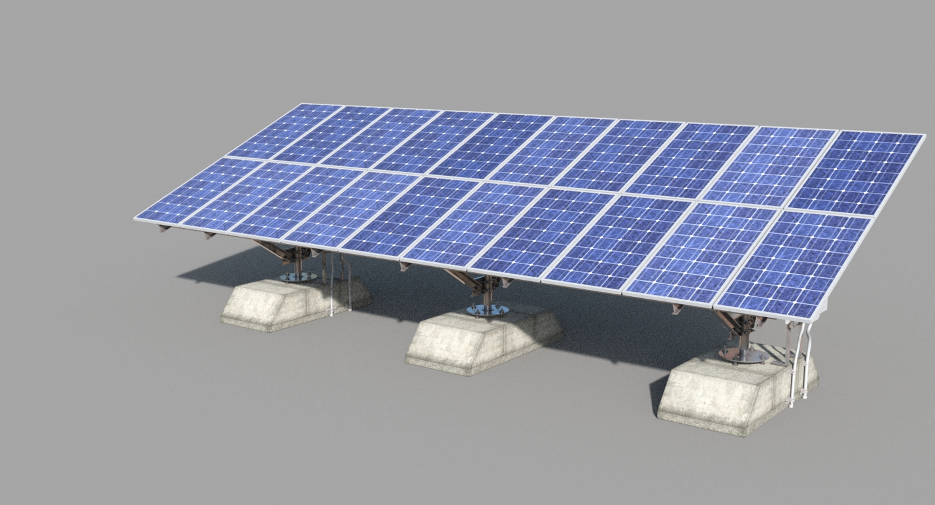 Solar panel 3D model - TurboSquid 1247982